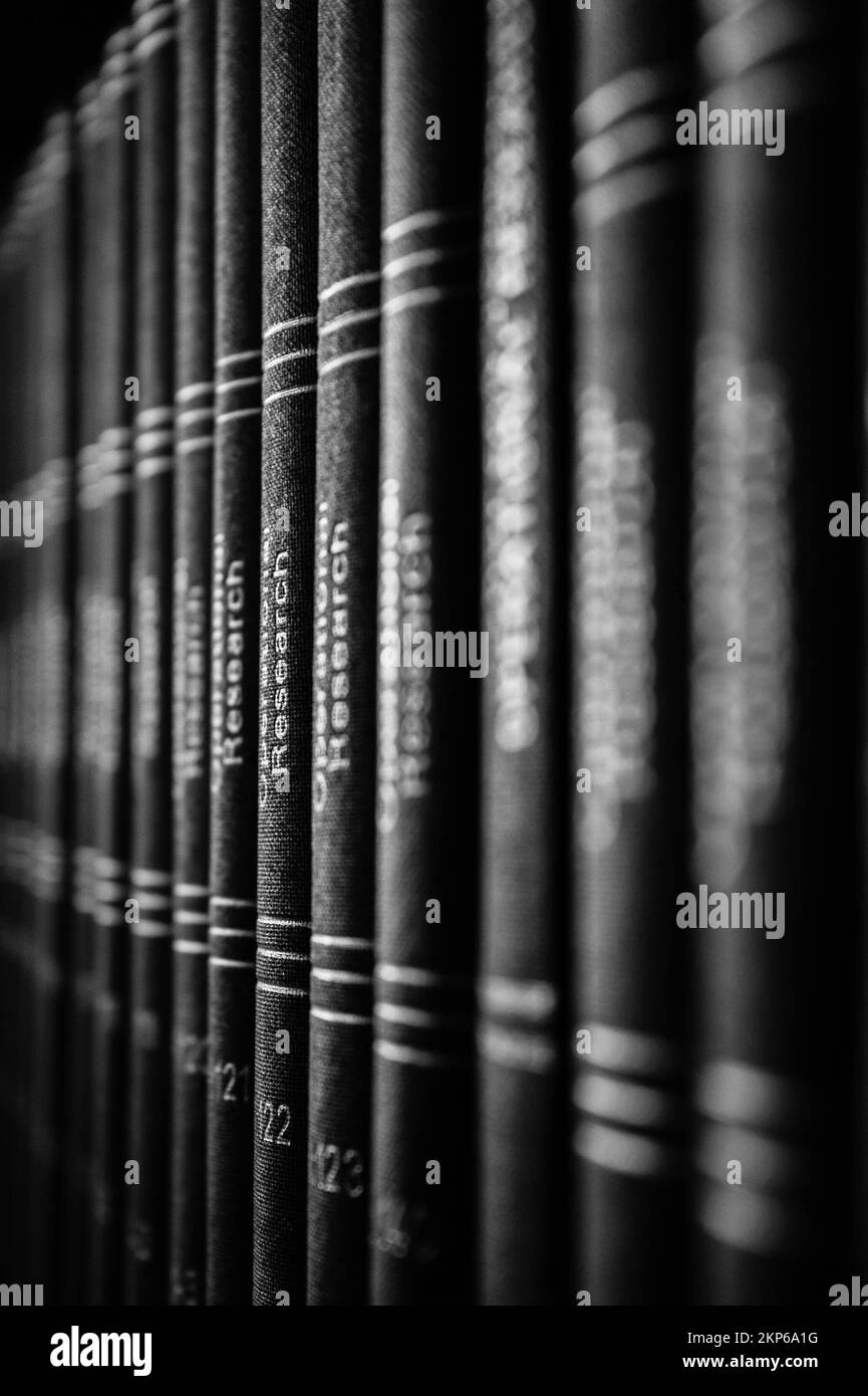 Books about the law Black and White Stock Photos & Images - Alamy