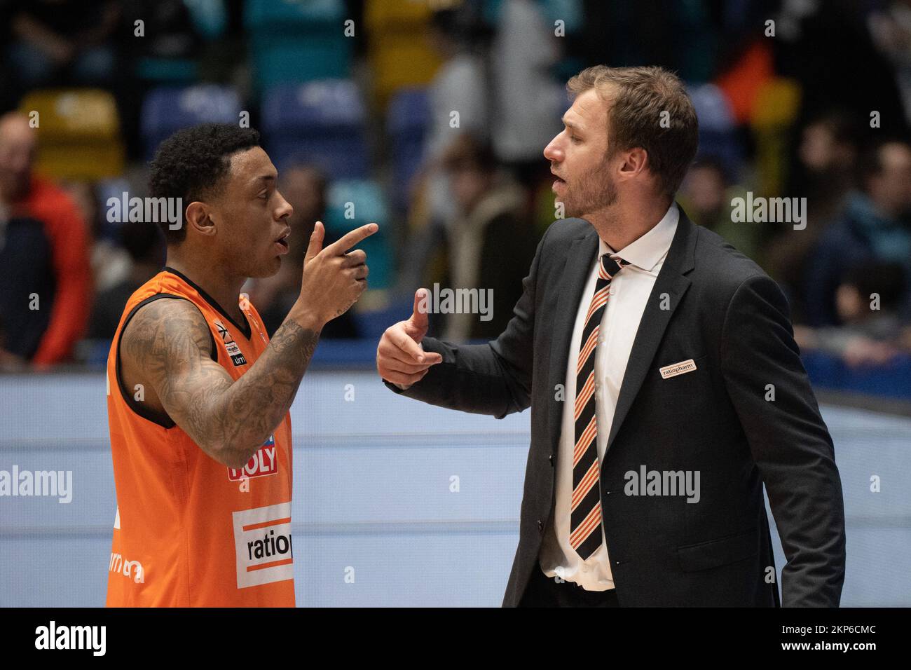 27 November 2022, Hessen, Frankfurt/Main: Basketball: Bundesliga ...