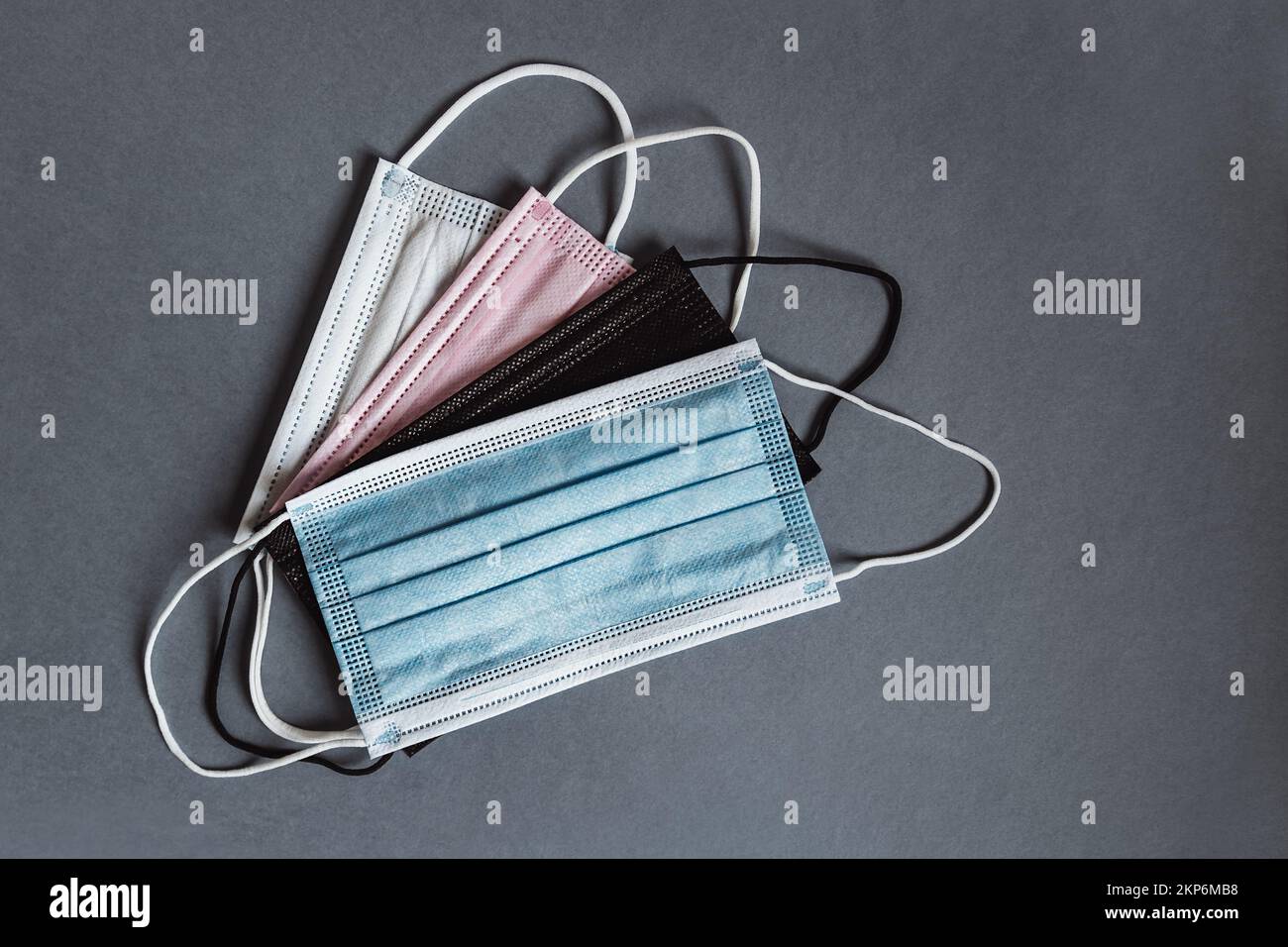 Colorful Medical Masks Stock Photo - Alamy
