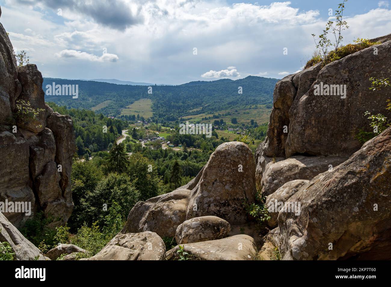 The remains of the old fortress, a unique monument of history ...