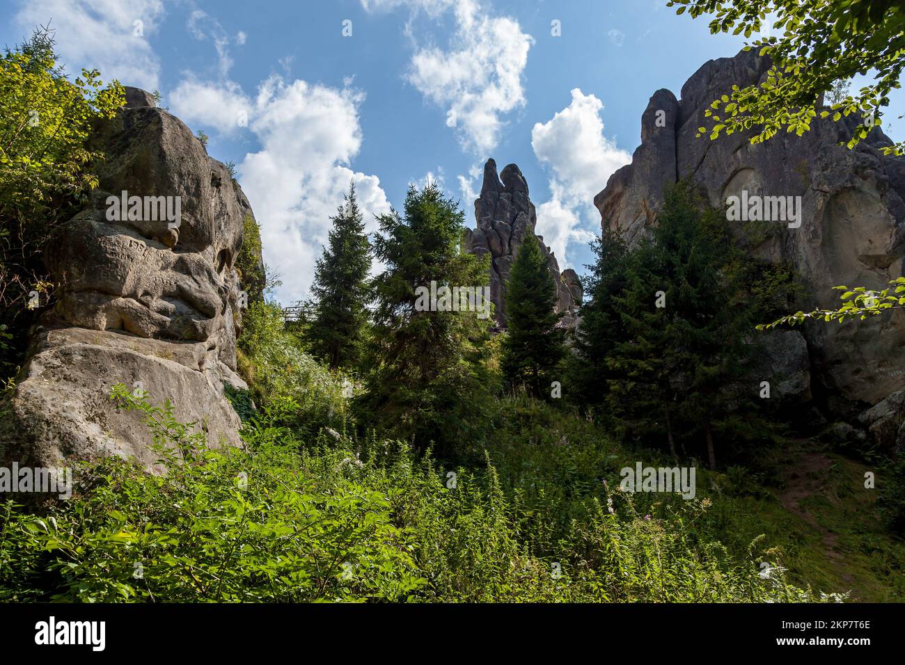 The remains of the old fortress, a unique monument of history ...