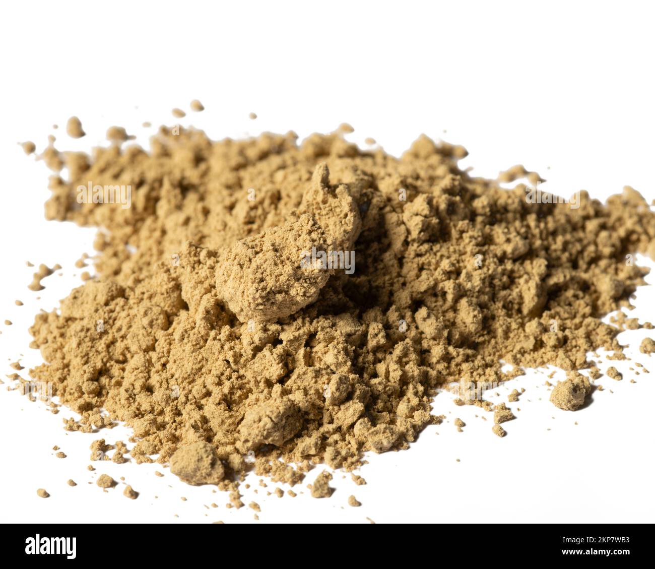 Fucus Vesiculosus Powder isolated on white background Stock Photo - Alamy