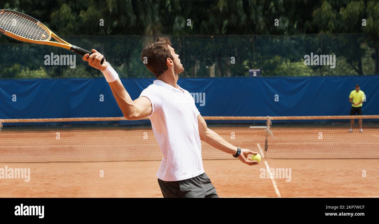 Young man great tennis hi-res stock photography and images - Alamy