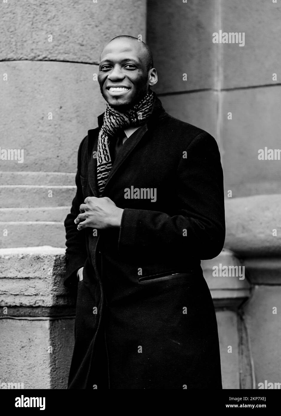 Portrait successful man in Black and White Stock Photos & Images - Alamy