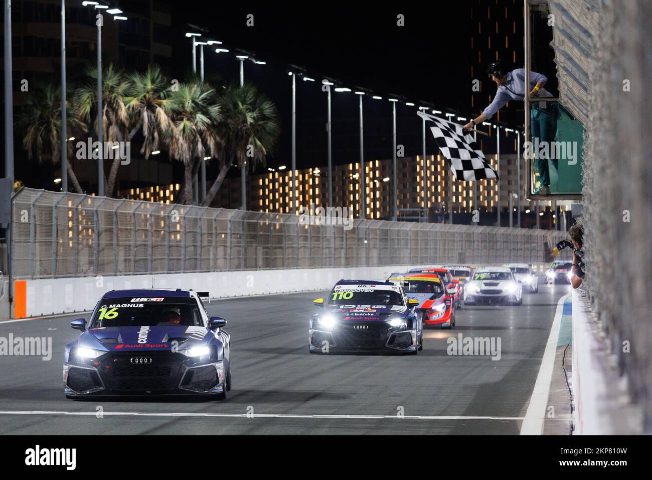 16 MAGNUS Gilles (BEL), Comtoyou Team Audi Sport, Audi RS 3 LMS, action ...