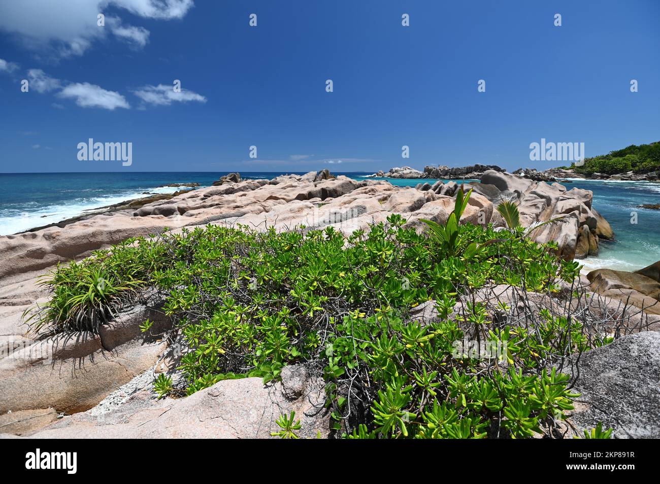Seychelles landscape hi-res stock photography and images - Alamy