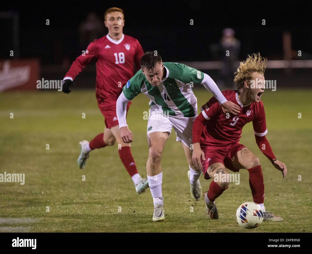 Bloomington, United States. 27th Nov, 2022. Indiana forward Samuel ...