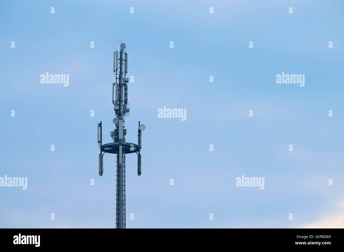 Mobile mast, Bavaria, Germany, Europe Stock Photo - Alamy