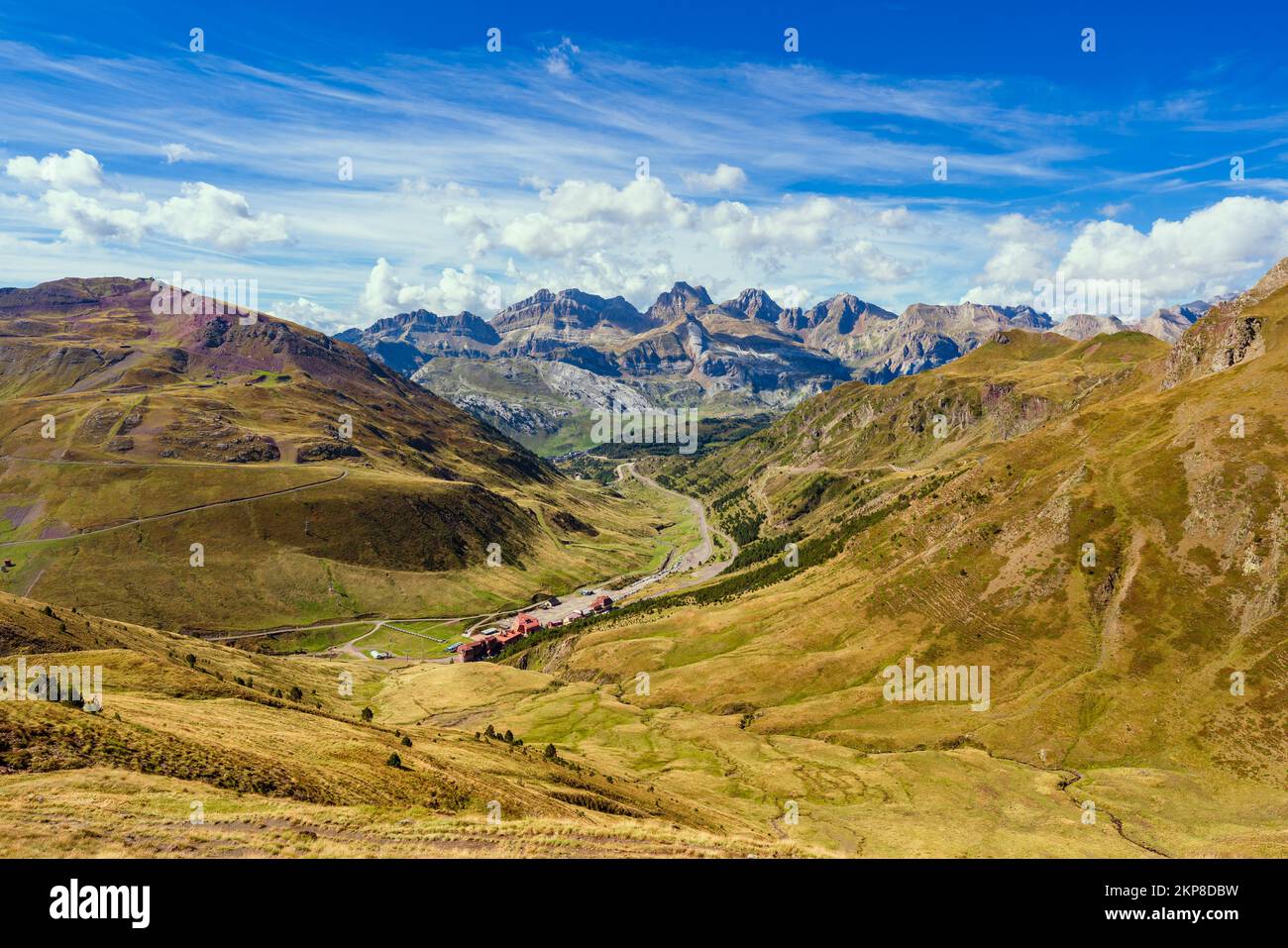 Astún Valley scenic view in the Spanish Pyrenees Stock Photo - Alamy