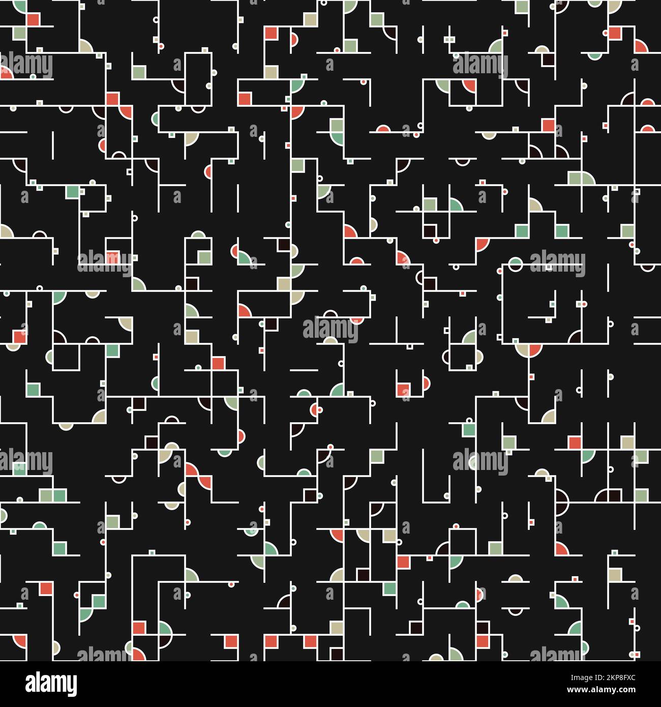 Decorative diagrame color geometric background illustration Stock ...