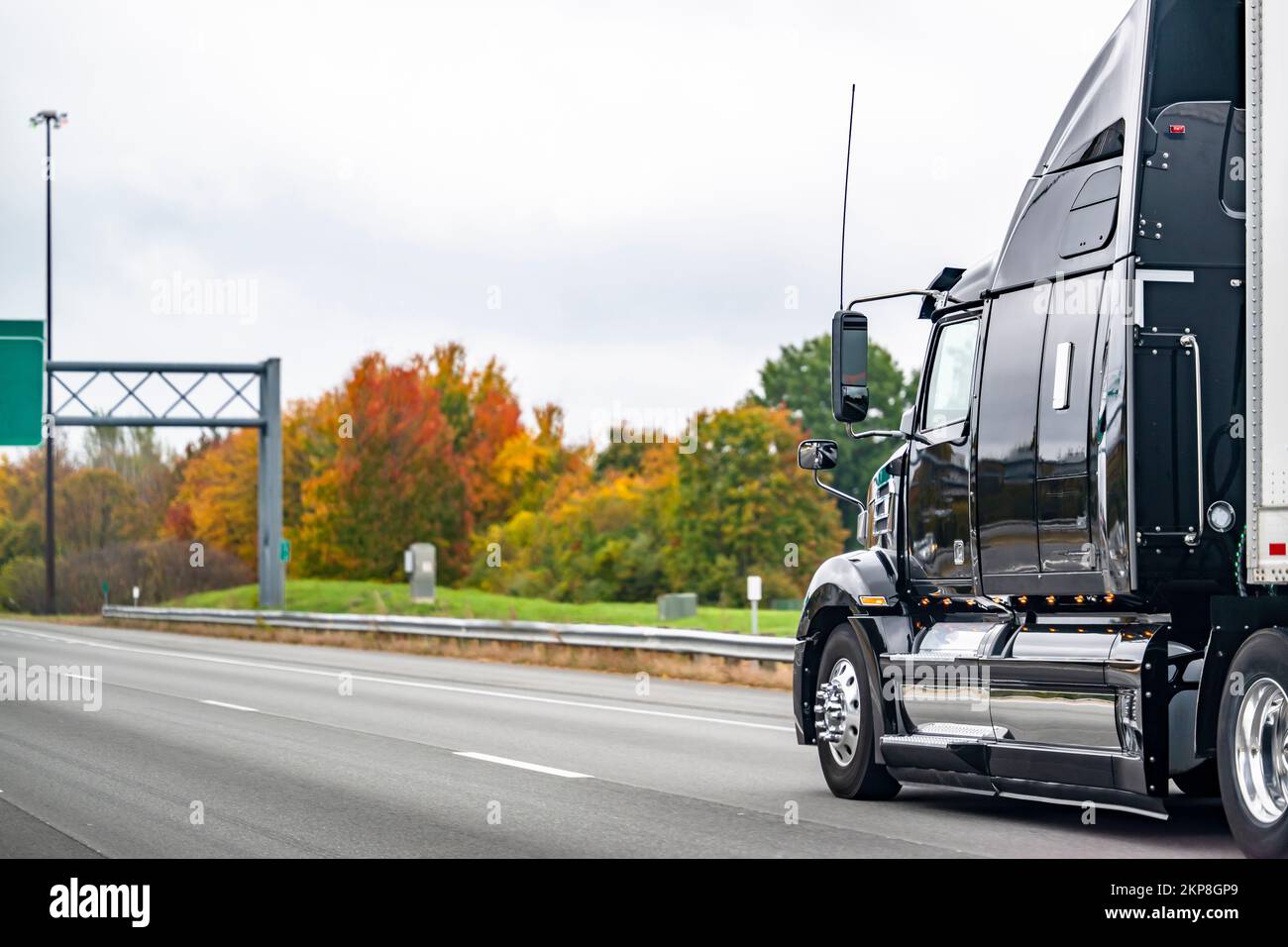 Narrow interstate highway hi-res stock photography and images - Alamy