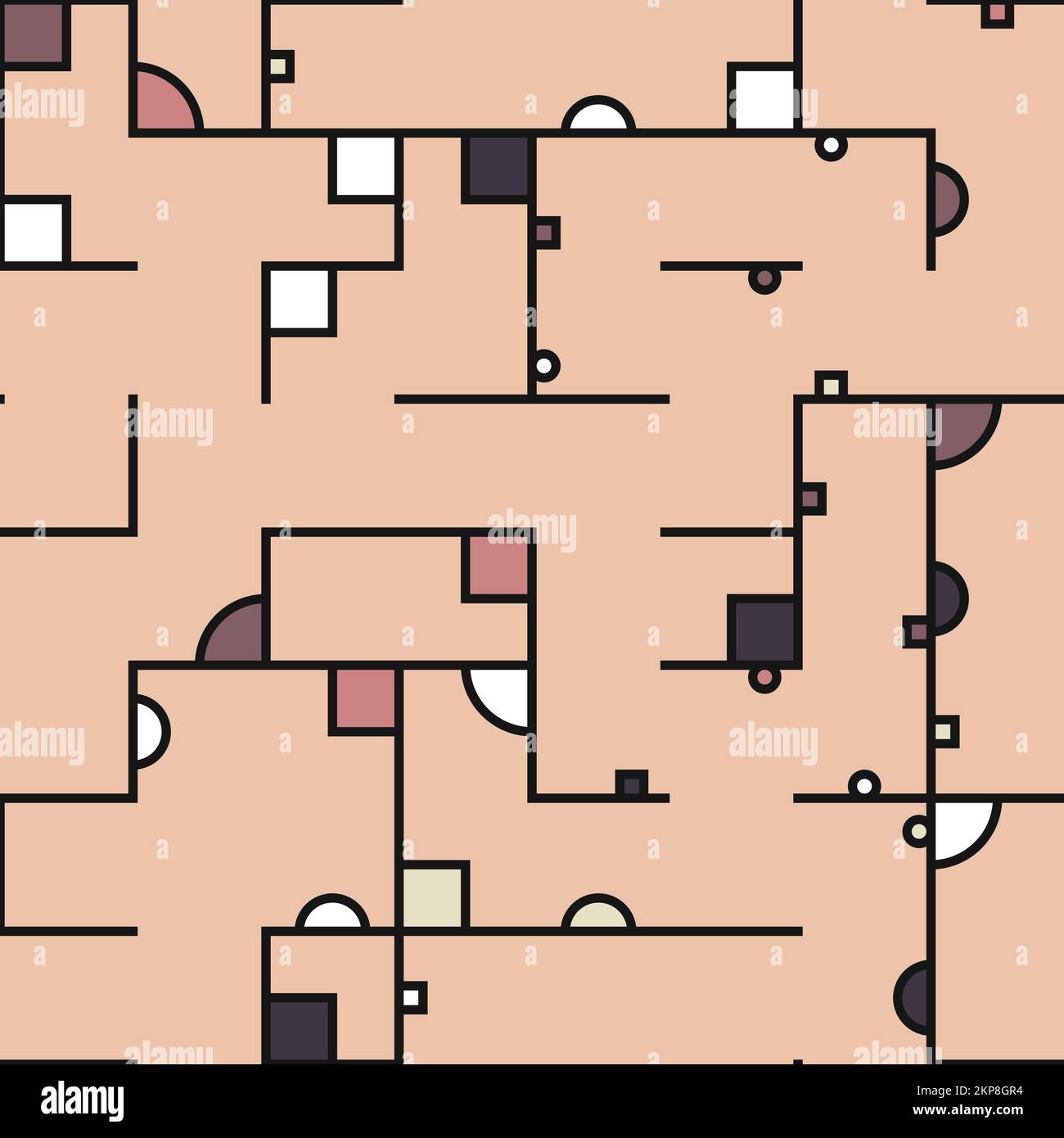 Decorative diagrame color geometric background illustration Stock ...