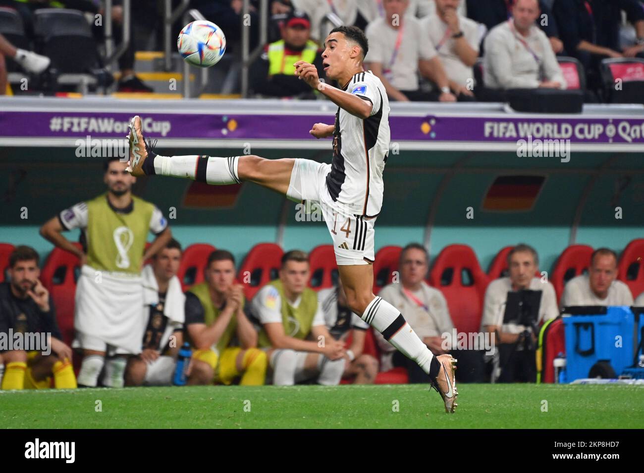 Jamal MUSIALA (GER), action, single action, single image, cut out, full ...