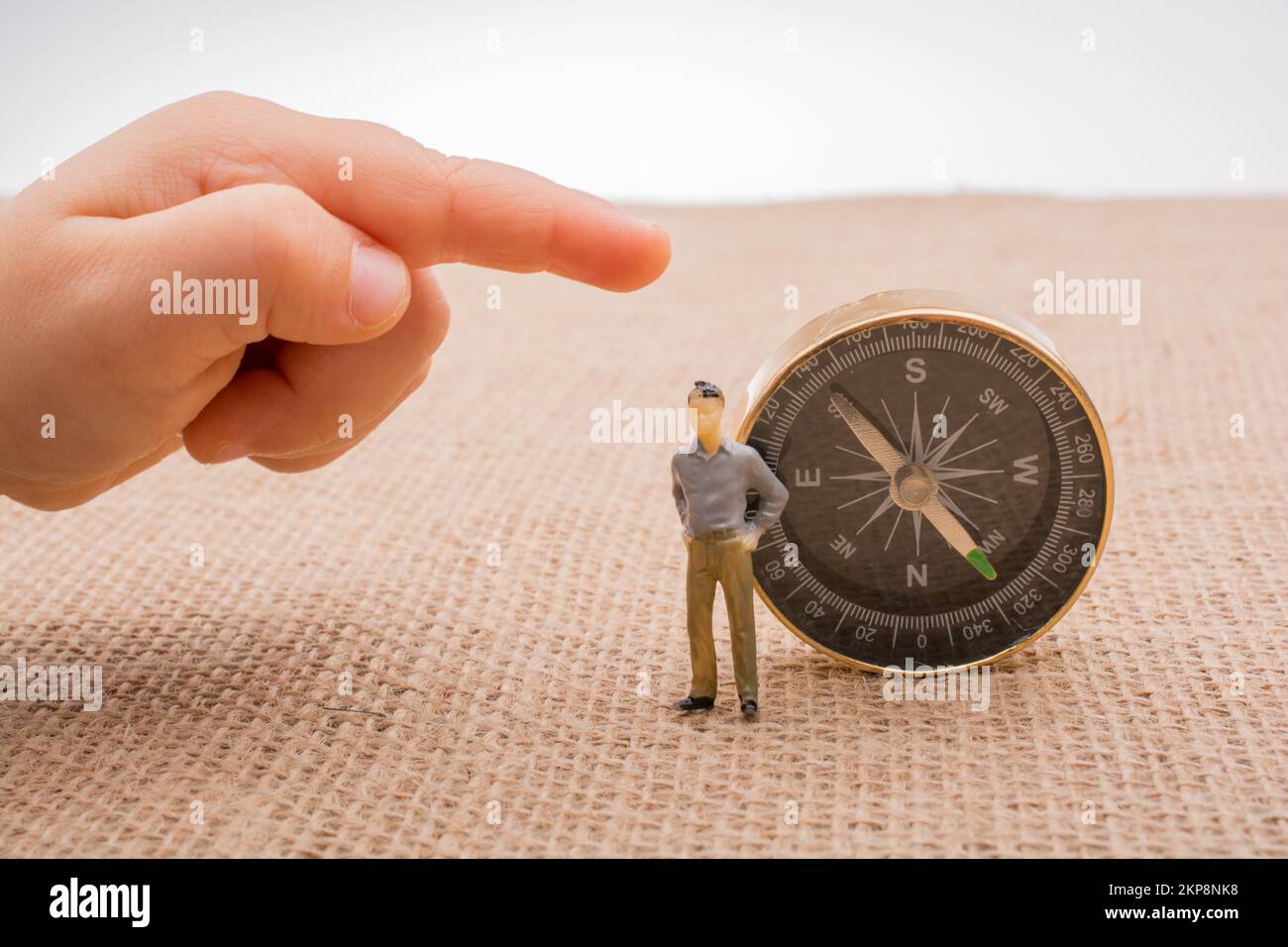Man compass hi-res stock photography and images - Alamy