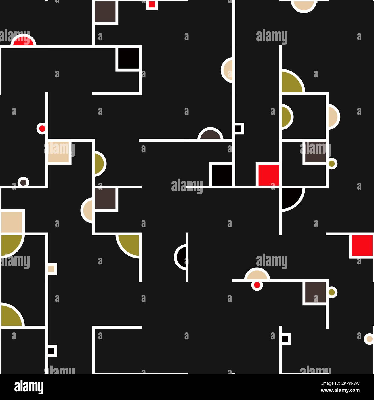 Decorative diagrame color geometric background illustration Stock ...