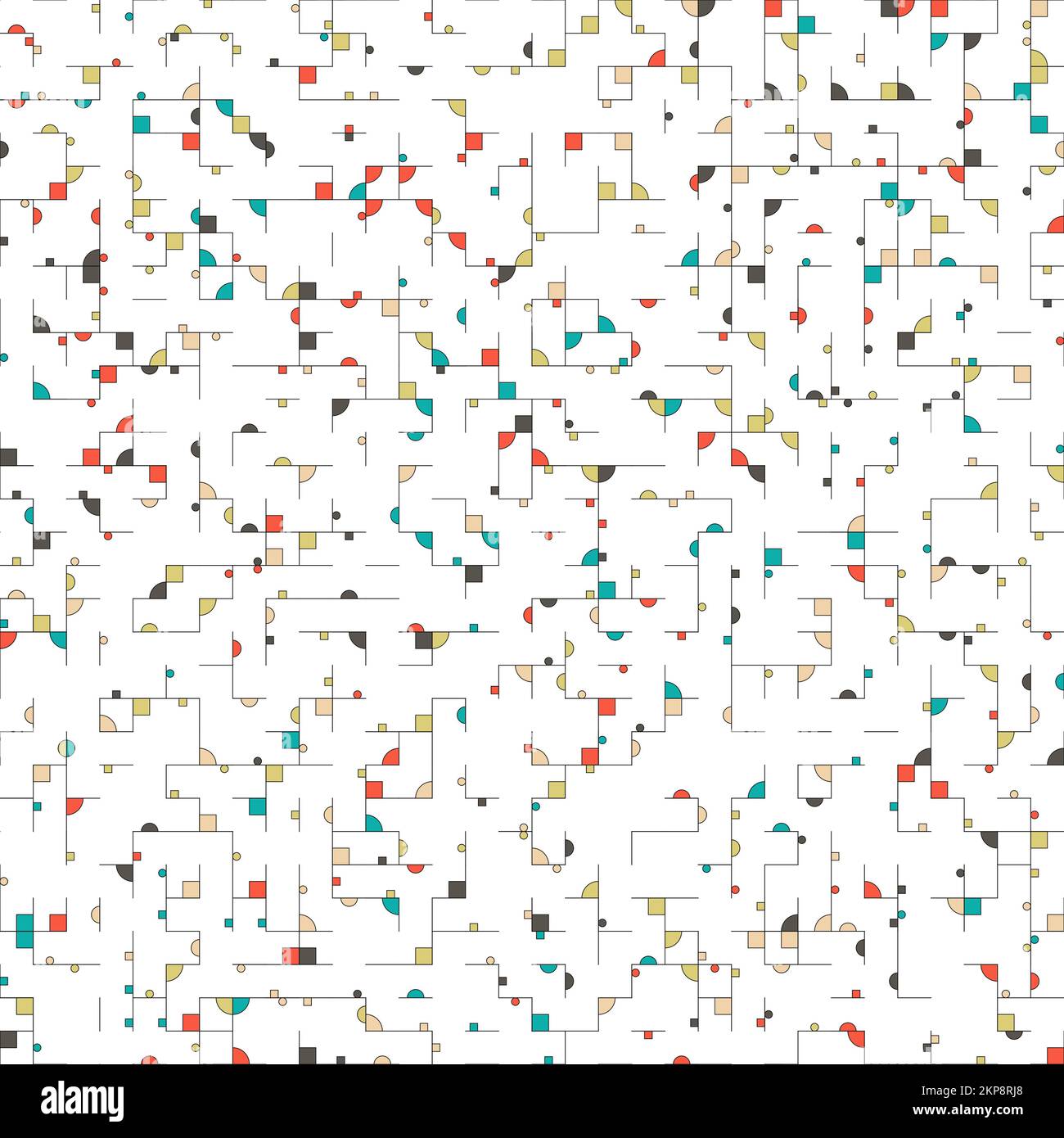 Decorative diagrame color geometric background illustration Stock ...