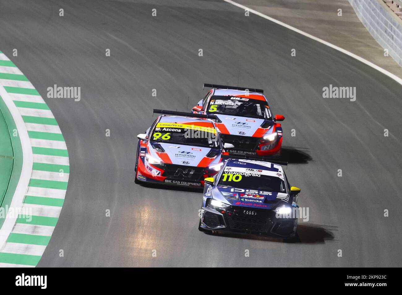 110 DAVIDOVSKI Viktor (MKD), COMTOYOU RACING, Audi RS3 LMS TCR, action ...