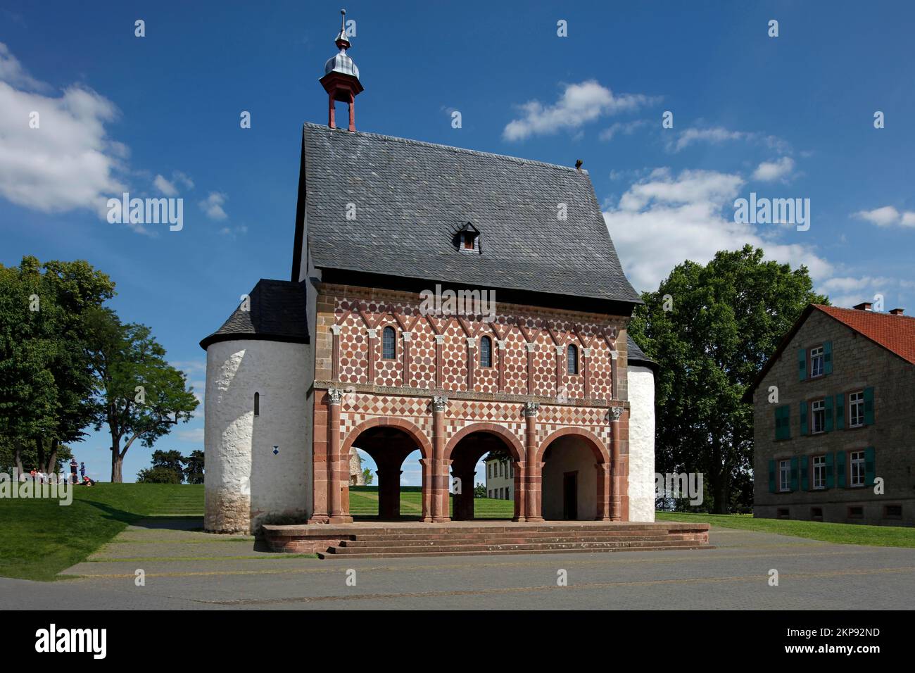 Gate Hall (also King's Hall) of the former Lorsch Monastery, late ...