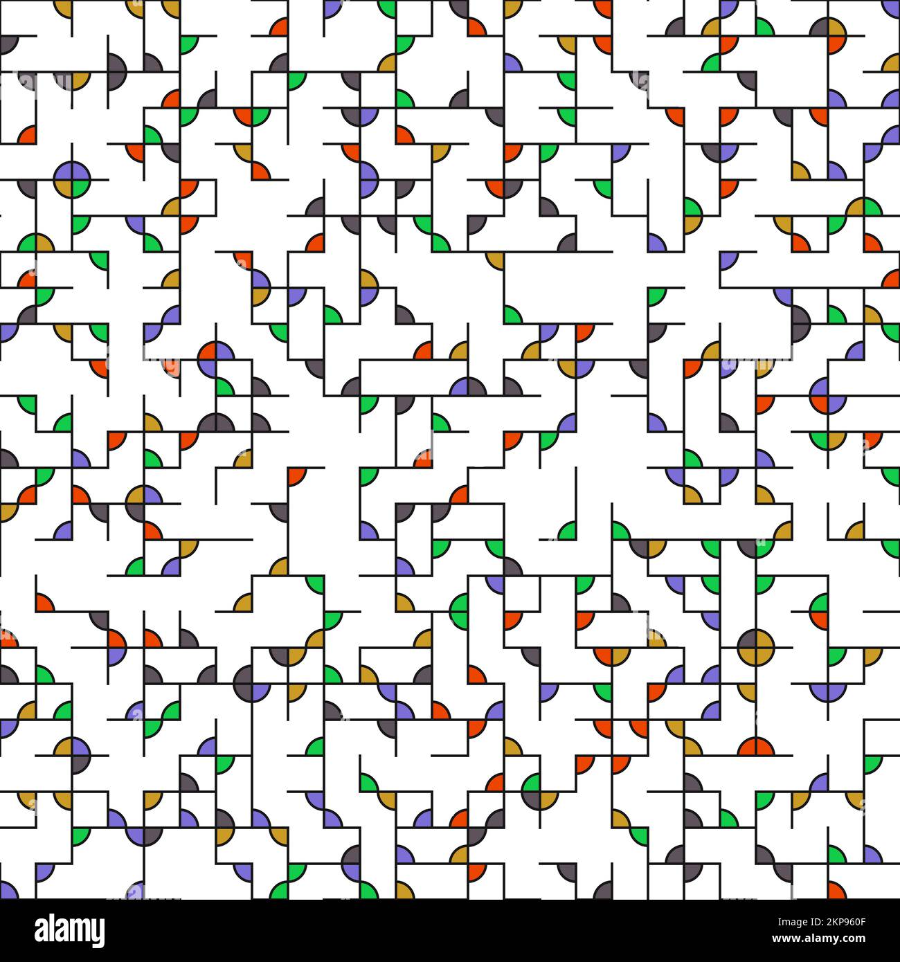 Decorative diagrame color geometric background illustration Stock ...