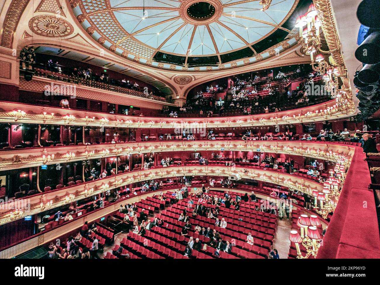 Auditorium of the Royal Opera House Covent Garden, London, City of ...