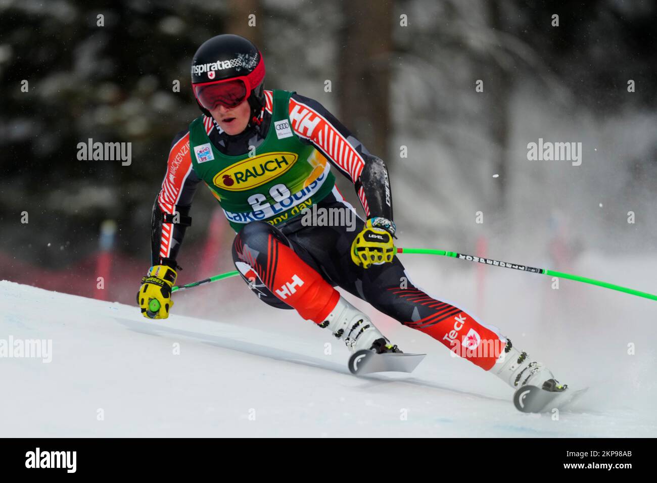 November 27, 2022, Lake Louise, AB, CANADA: Canada's Broderick Thompson ...