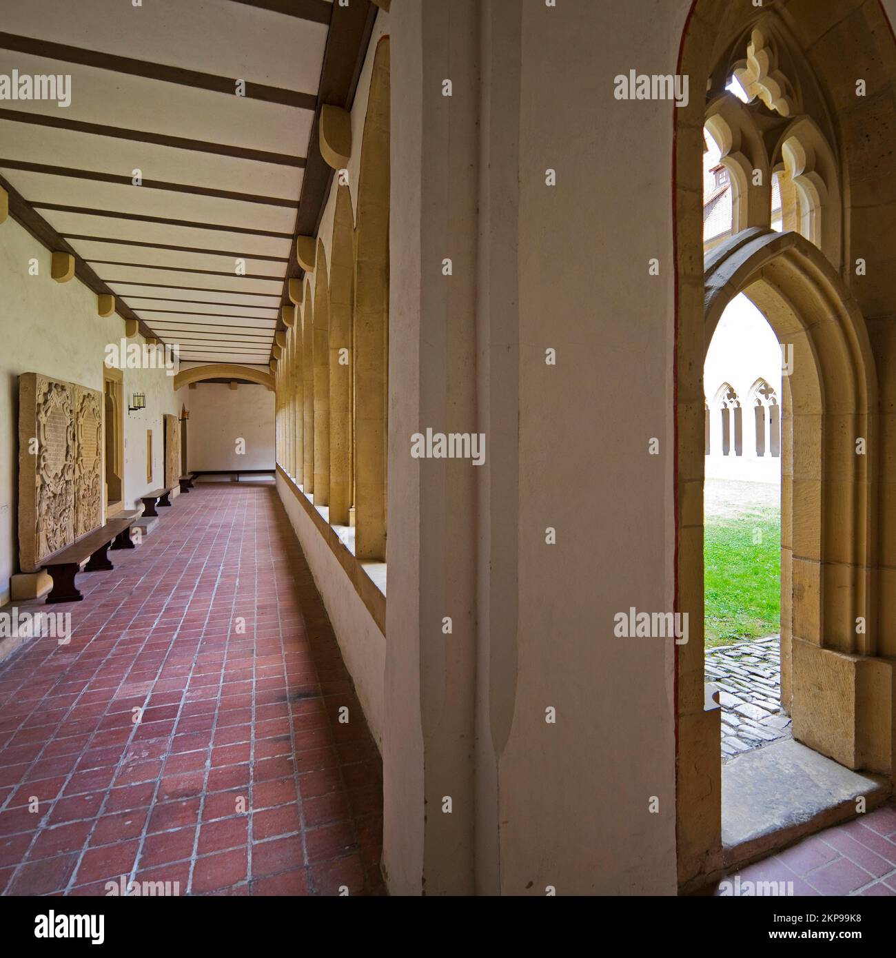Monk cloister hi-res stock photography and images - Alamy