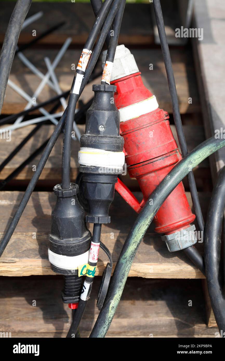 Outdoor power socket hi-res stock photography and images - Alamy