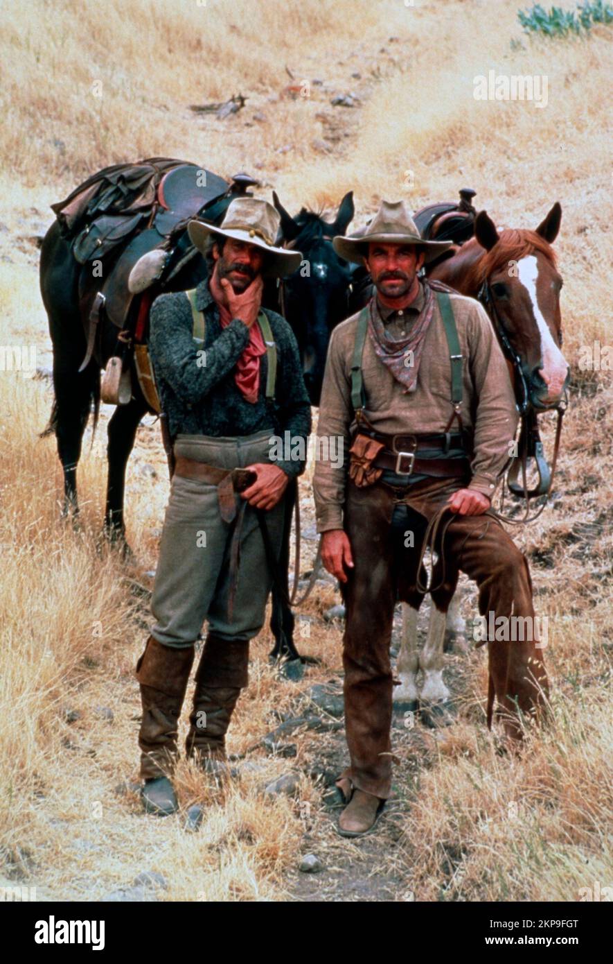 Tom Selleck And Sam Elliott In The Shadow Riders 1982 Directed By Andrew V Mclaglen Credit
