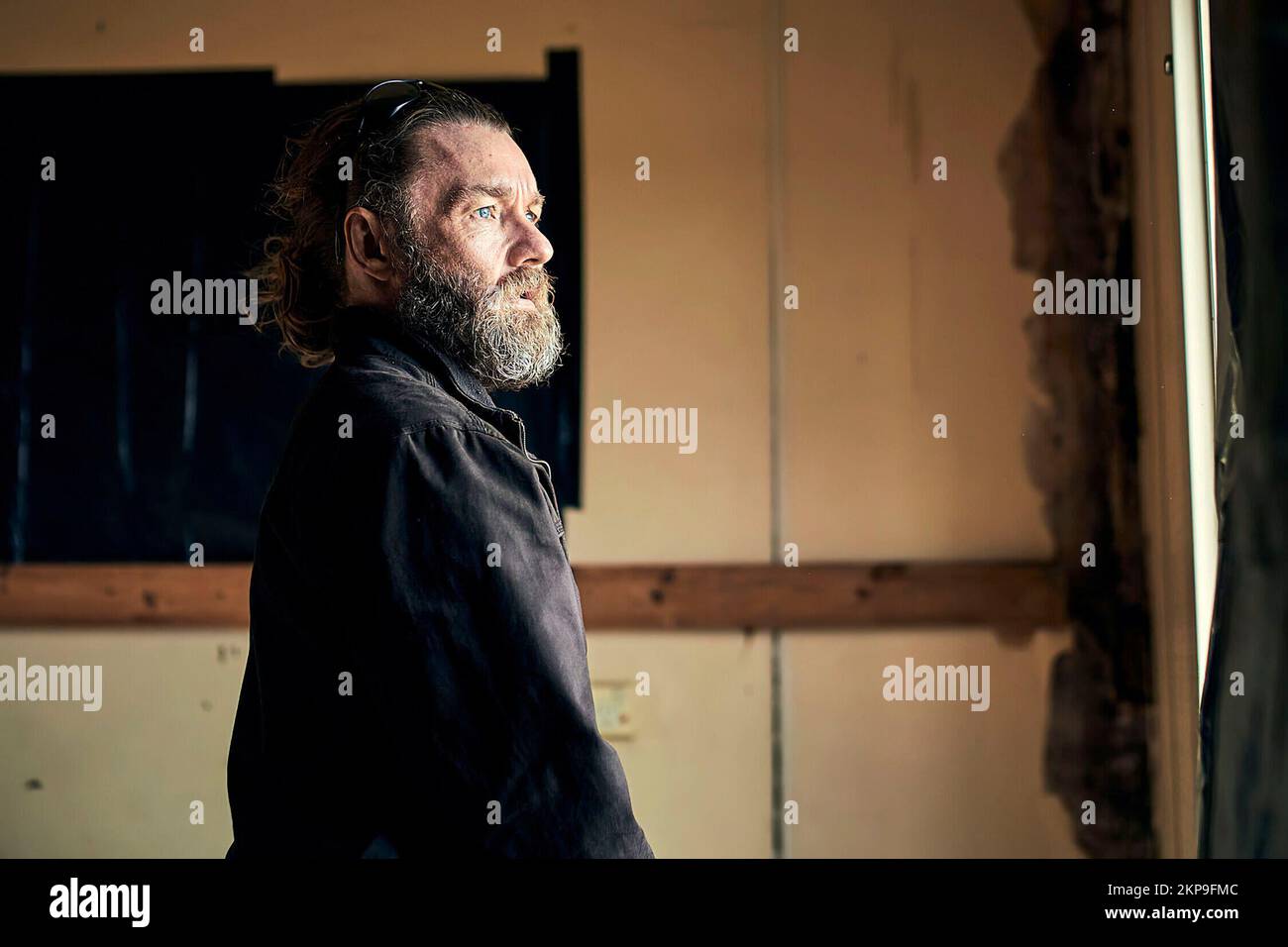 JOEL EDGERTON in THE STRANGER (2022), directed by THOMAS M. WRIGHT. Credit: Blue-Tongue Films ...