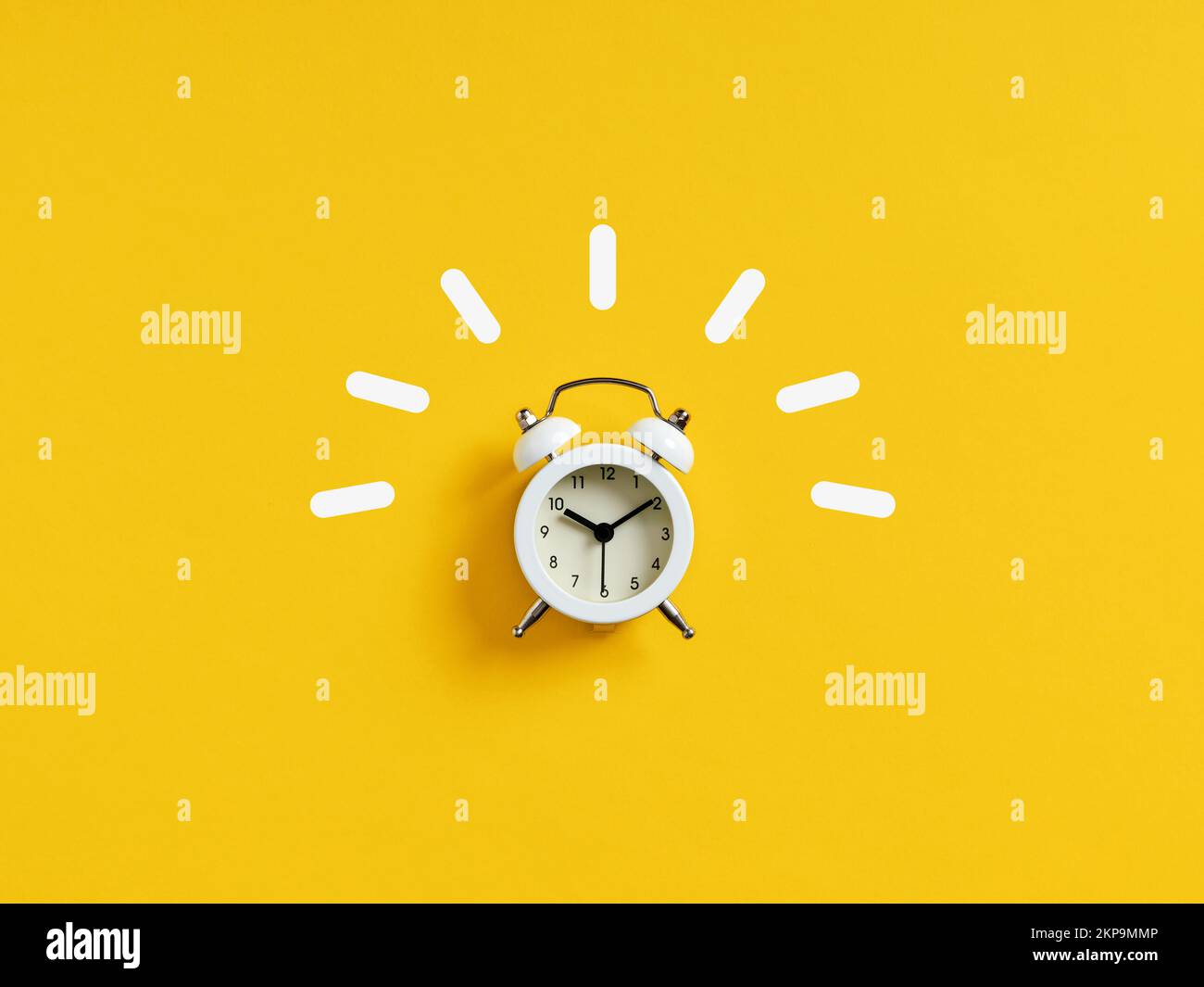 Overhead view alarm clock hi-res stock photography and images - Alamy