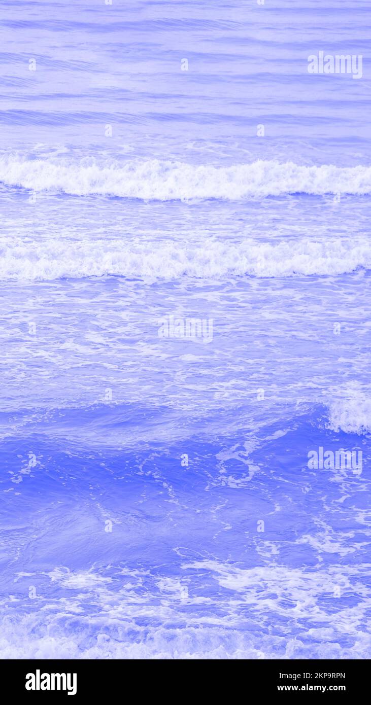 Real photo sea water waves, abstract background, nature power, pale ...