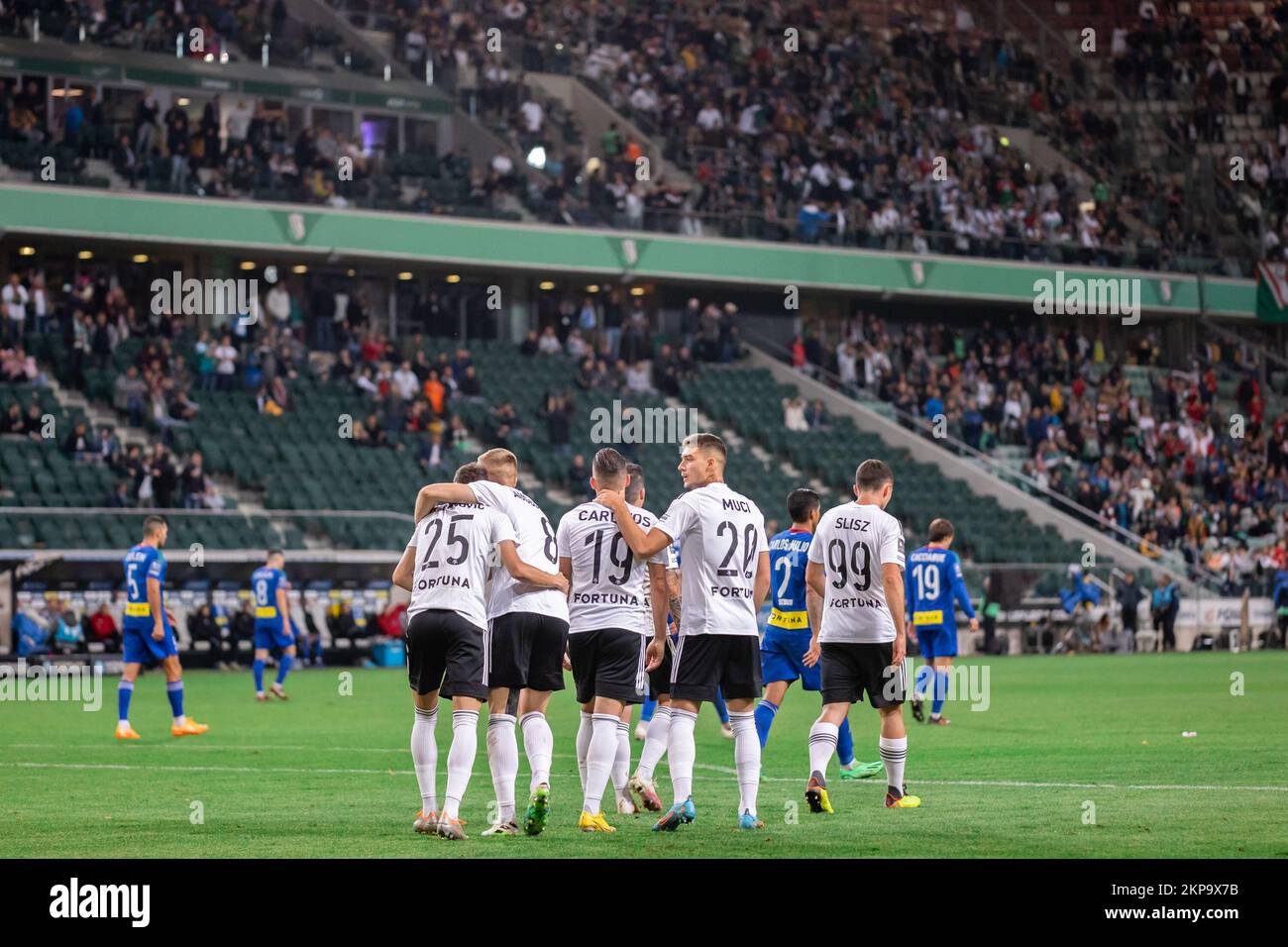(from L to R) Filip Mladenovic, Rafal Augustyniak, Carlos Daniel Lopez ...