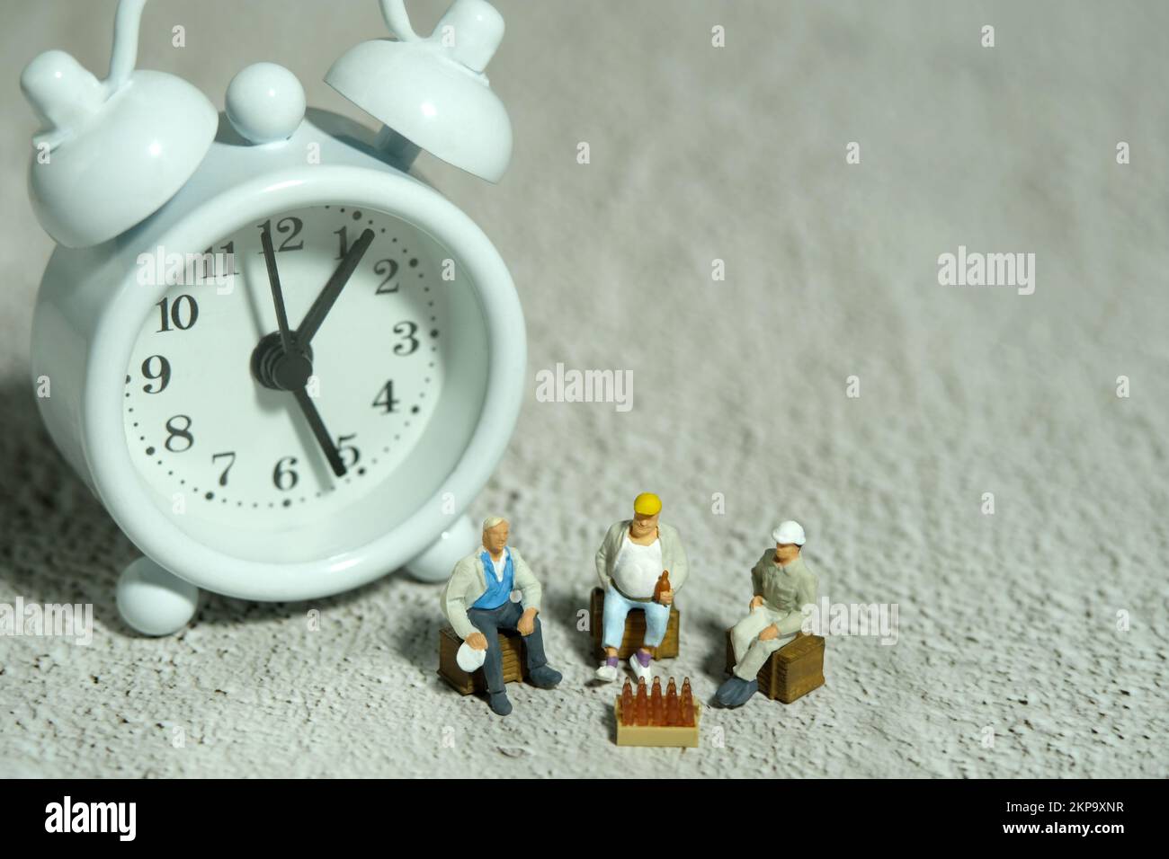 Construction worker break hi-res stock photography and images - Alamy