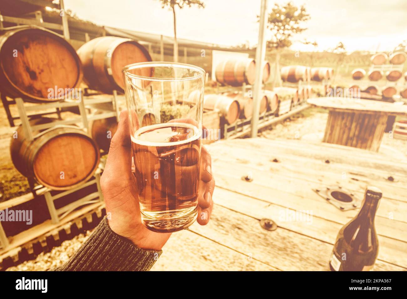 Vintage cider production hi-res stock photography and images - Alamy
