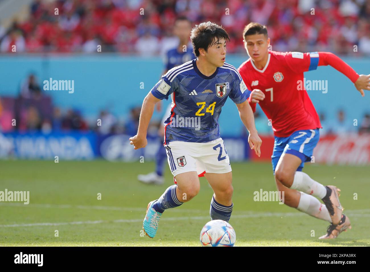 Al Rayyan, Qatar. 27th Nov, 2022. Yuki Soma (JPN) Football/Soccer : FIFA World Cup 2022 Group ...