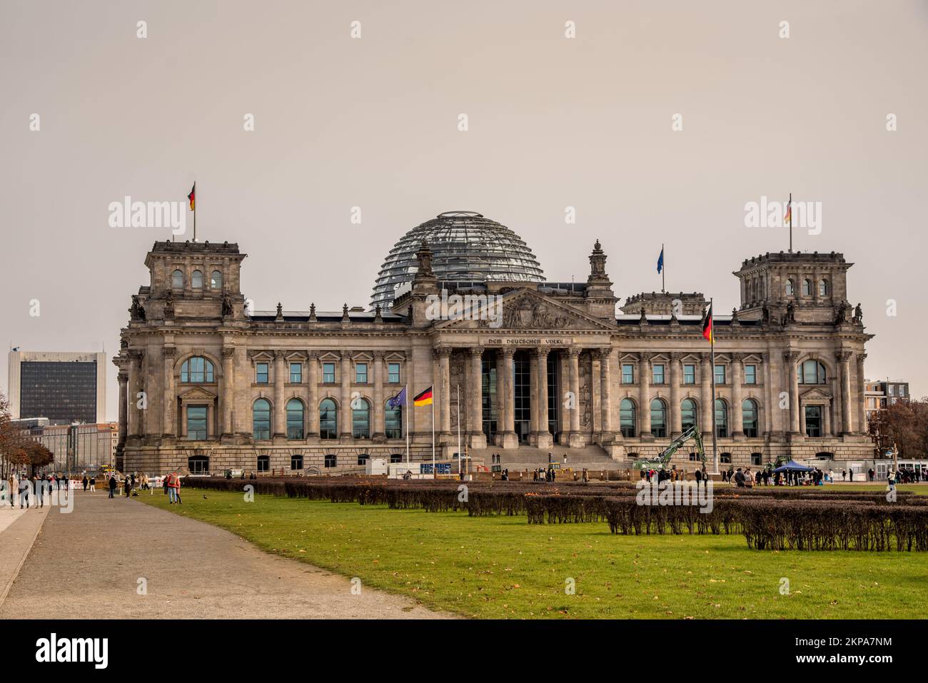 Berlin, Germany. November 2022. The German parliament, Der Bundestag in ...