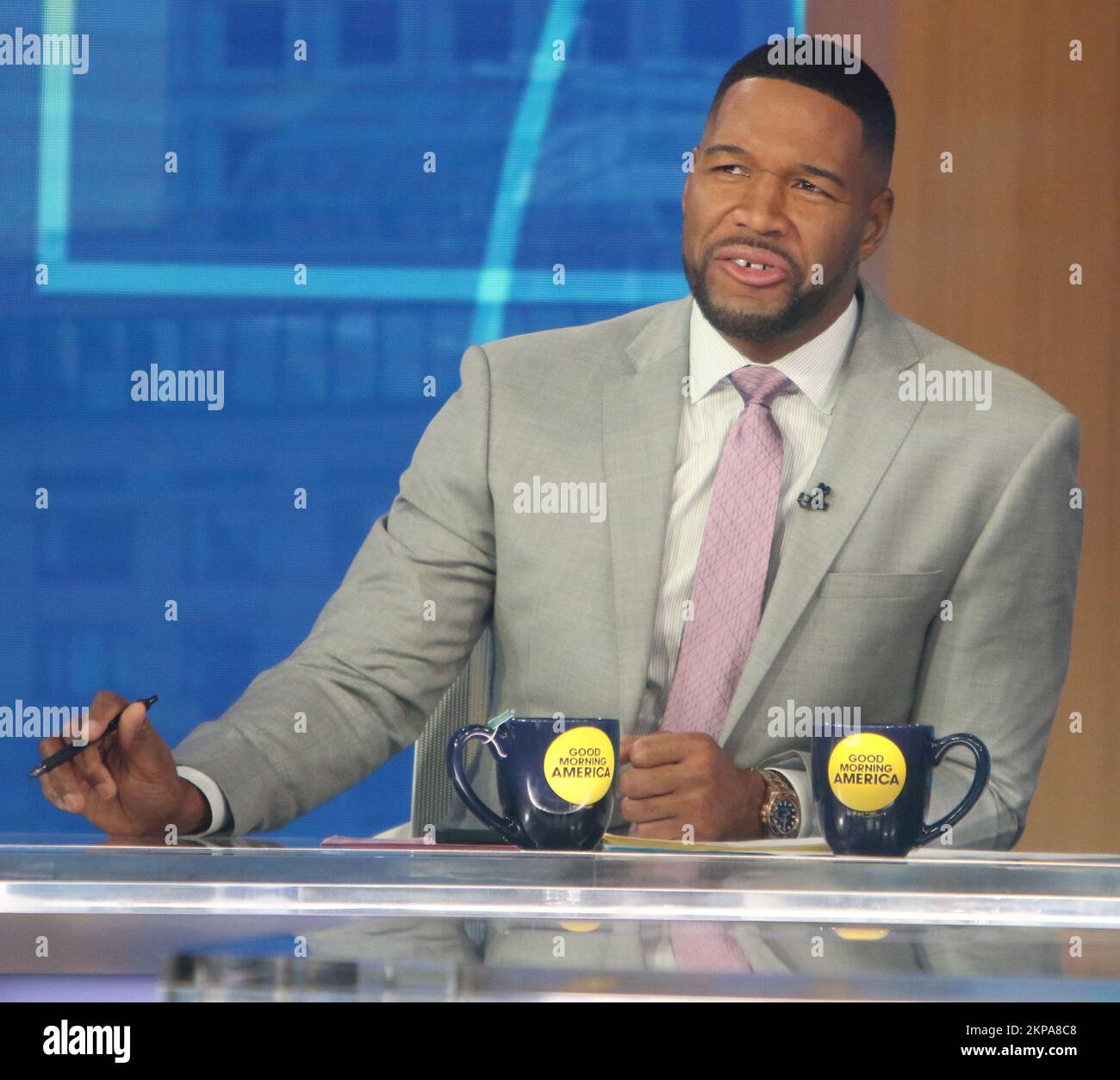 Good Morning America - Dancing with the Stars final -PICTURED: Michael Strahan -LOCATION: New ...