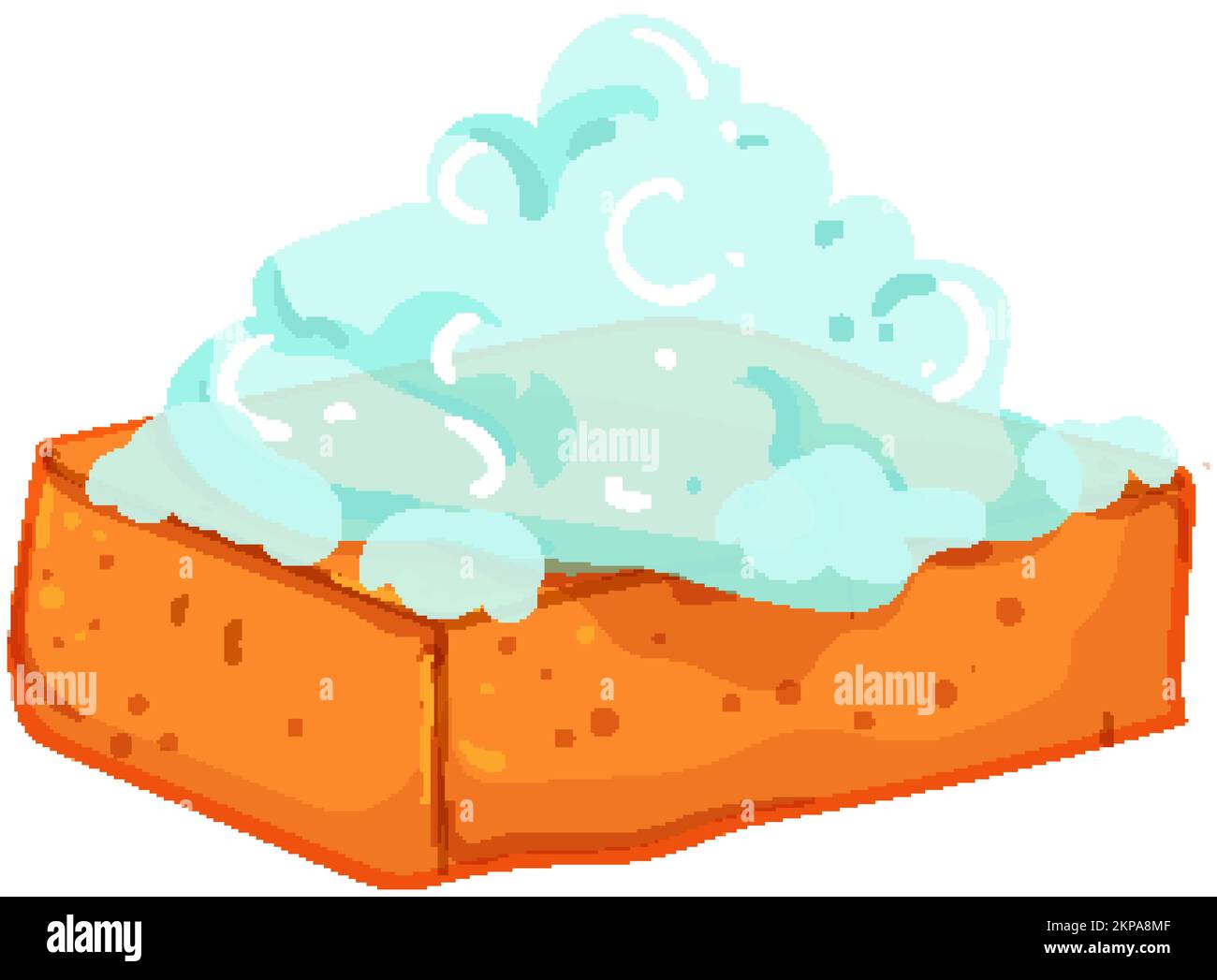 Kitchen Sponge Clipart