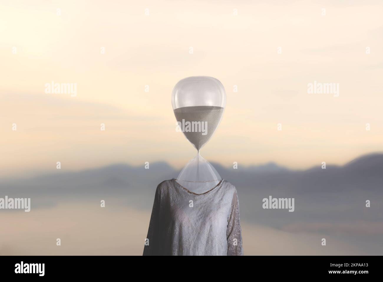 Headless woman surreal hi-res stock photography and images - Alamy