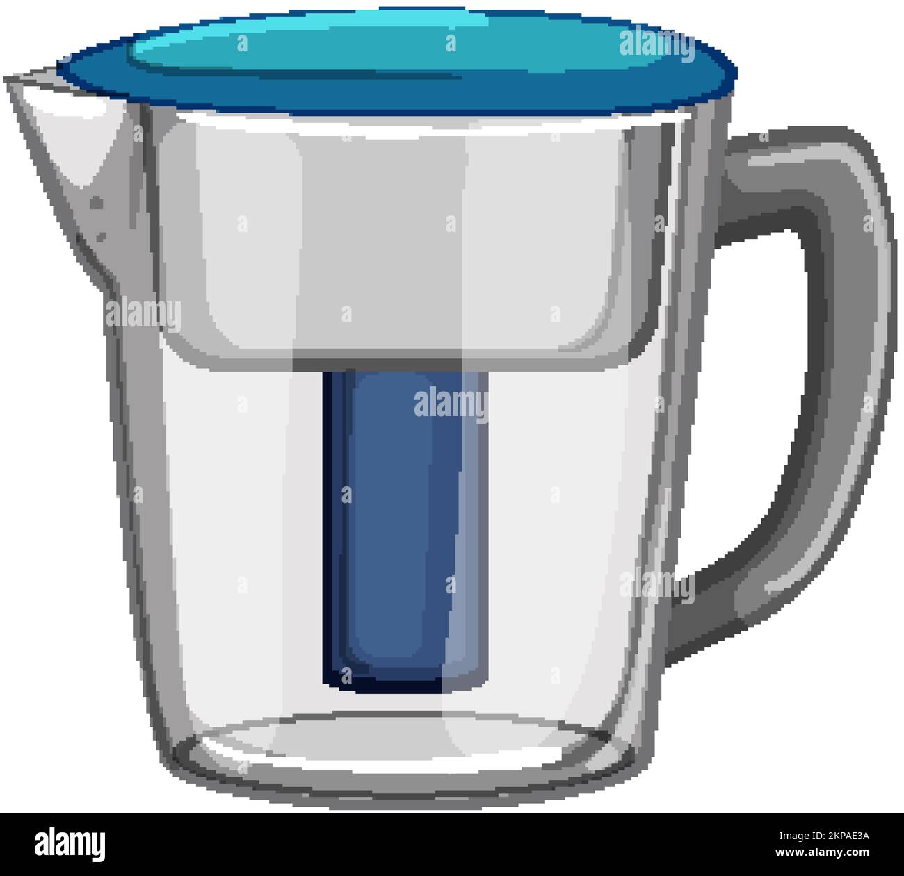 clean water pitcher cartoon vector illustration Stock Vector Image ...