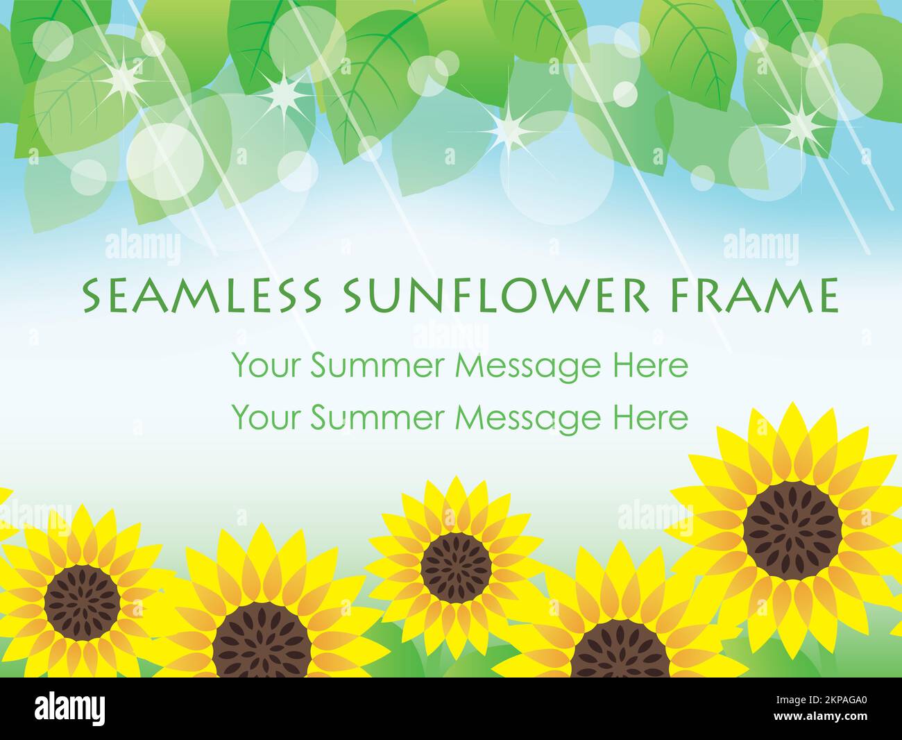 Sunflower vector vectors hi-res stock photography and images - Alamy