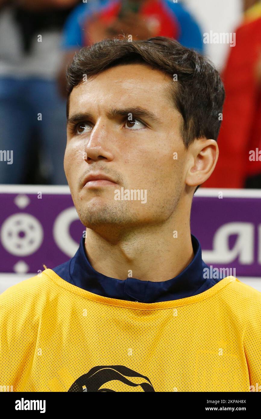 Al Khor, Qatar. 27th Nov, 2022. Hugo Guillamon (ESP) Football/Soccer ...