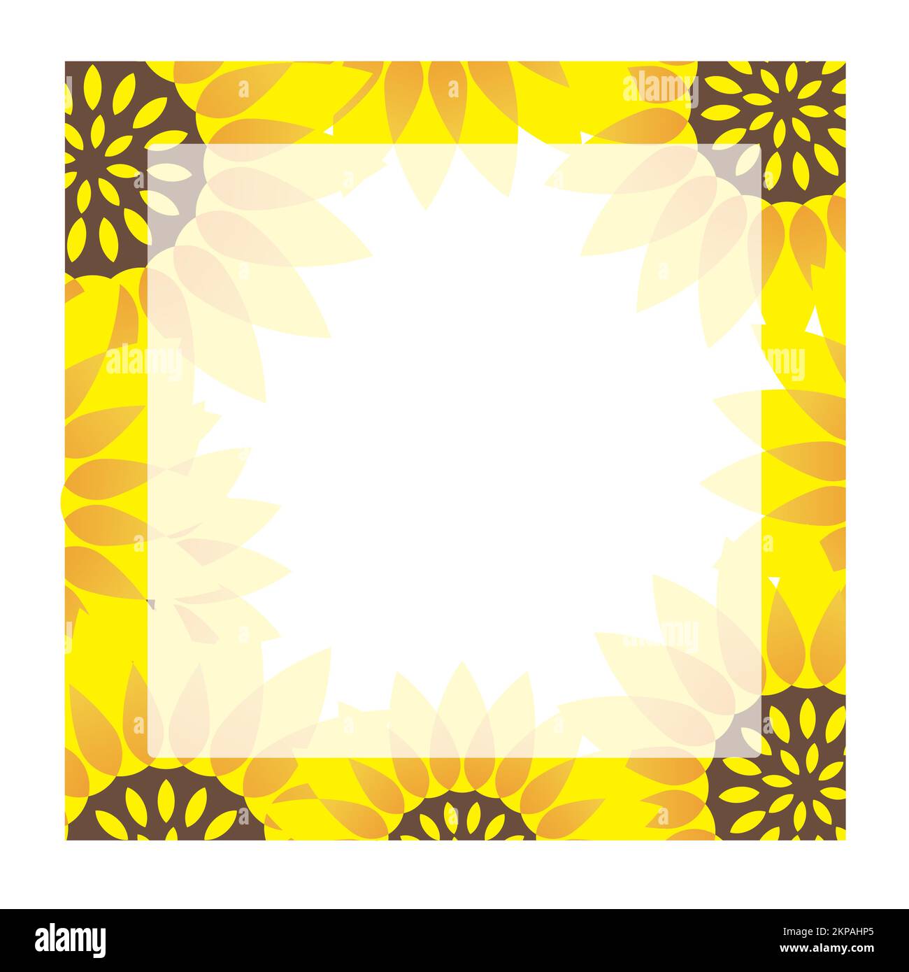 Sunflower vectors hi-res stock photography and images - Alamy