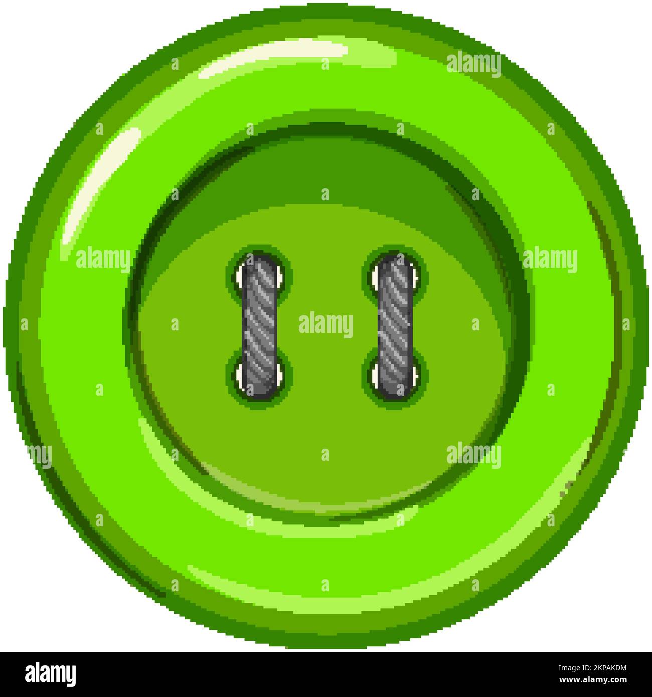 dress sewing button cartoon vector illustration Stock Vector Image ...