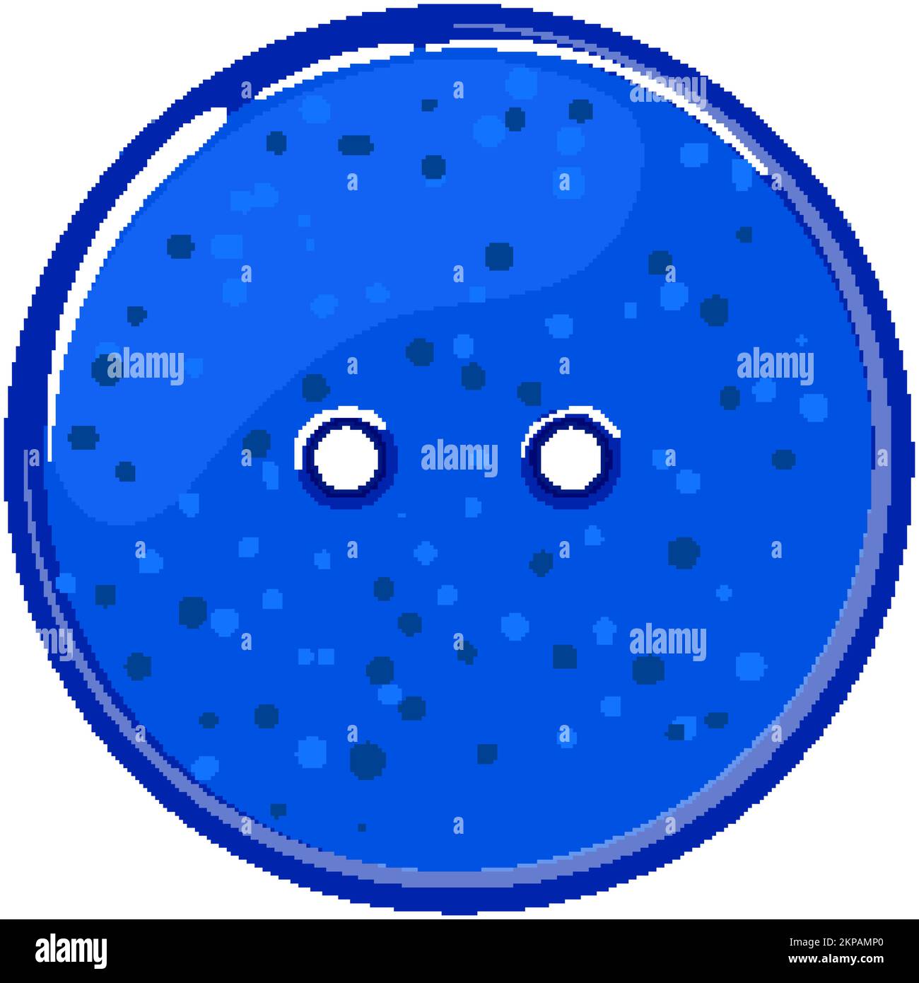 textile sewing button cartoon vector illustration Stock Vector Image ...