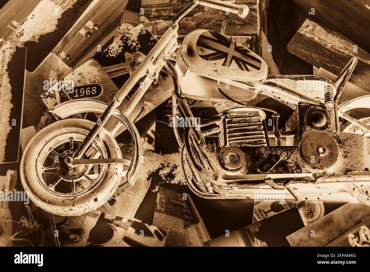 Motorbike racing posters hi-res stock photography and images - Alamy