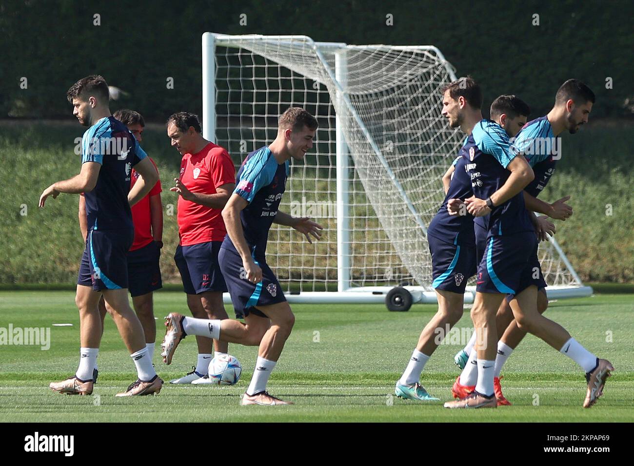 Doha, Qatar. 28th Nov, 2022. Luka Sucic of Croatia during Croatia ...
