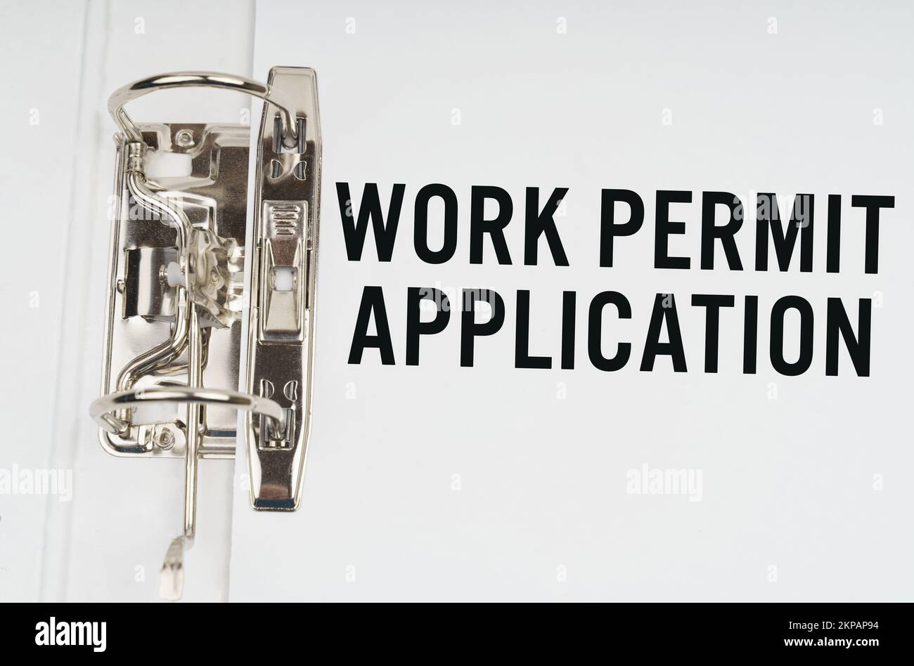 Finance and economics concept. In the folder under a paper clip there ...