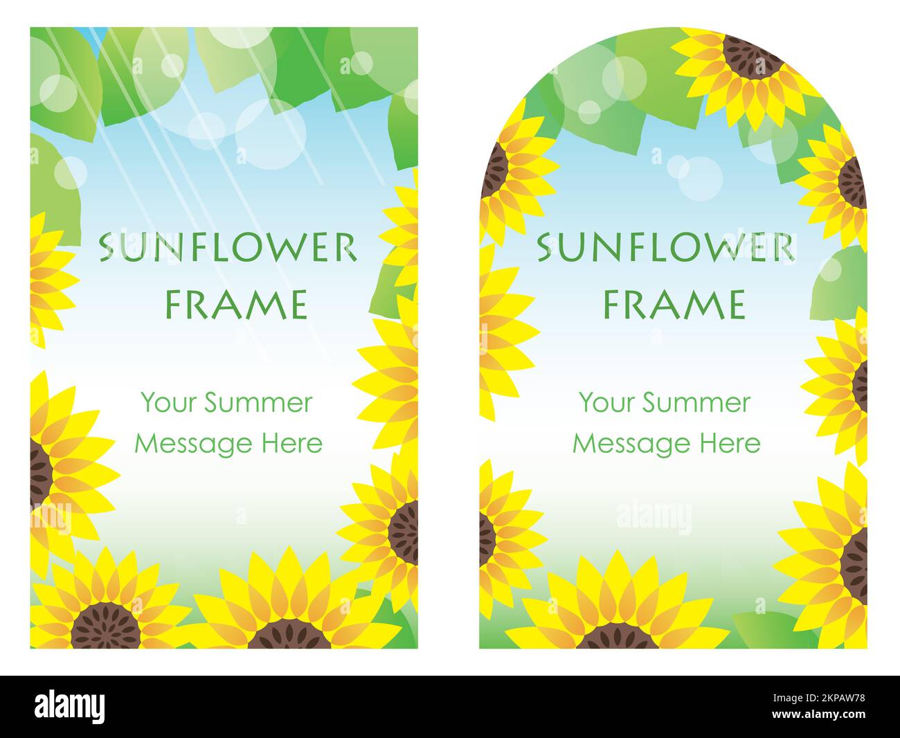 Set of seamless vector background illustrations with chamomile ...