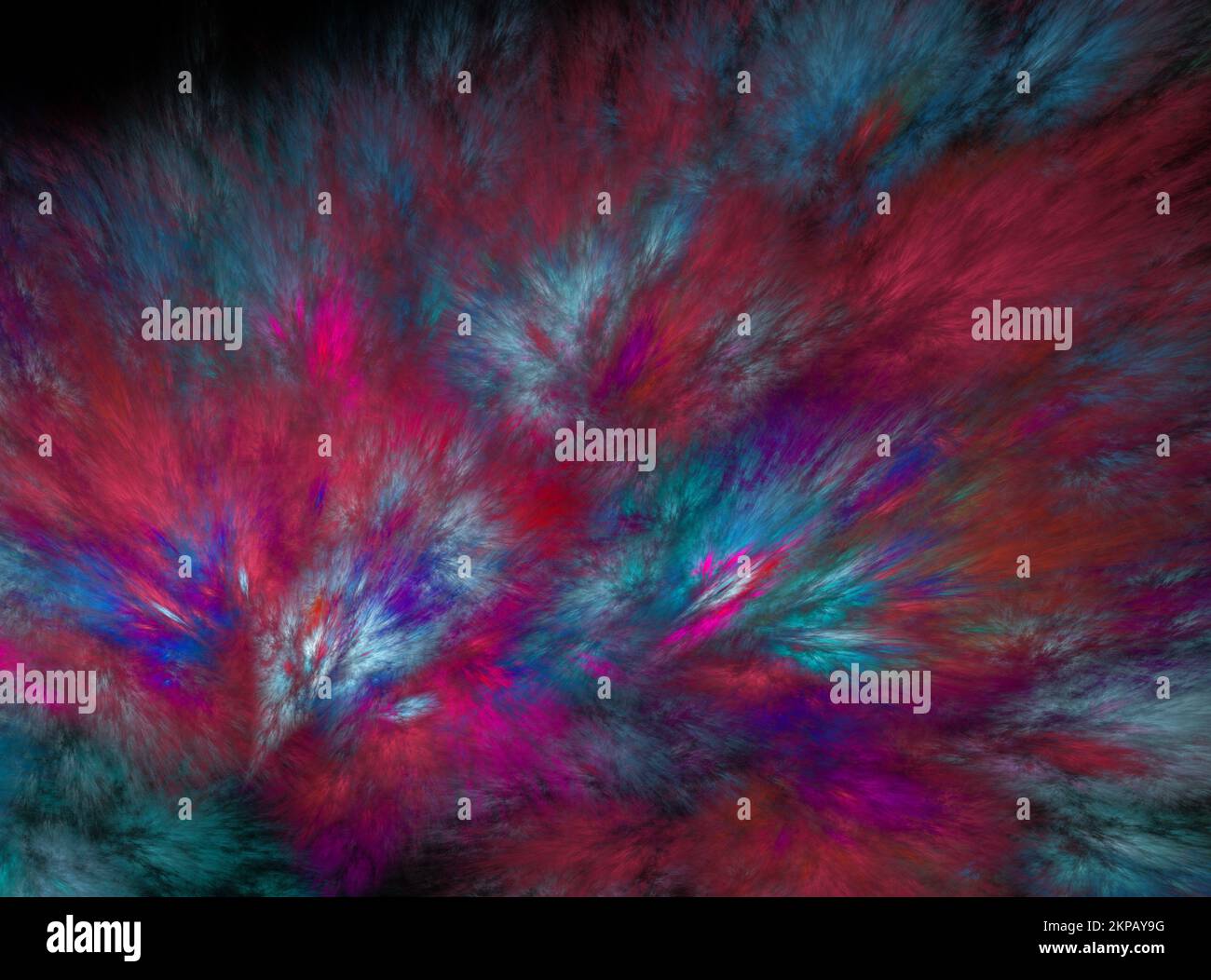 Abstract fractal graphics. Design element. Multicolor background Stock ...